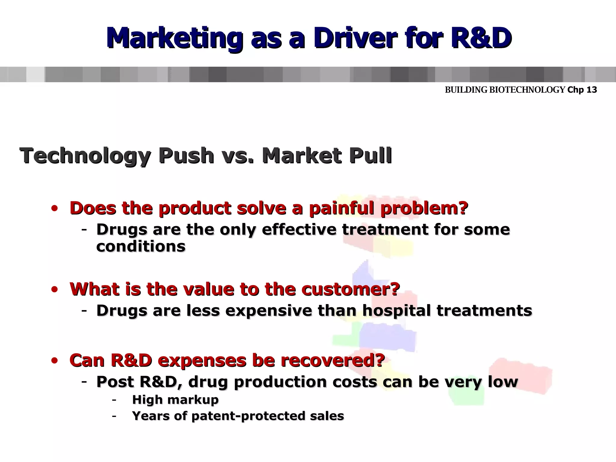 Functional Overview of the Biotechnology Industry | PPT