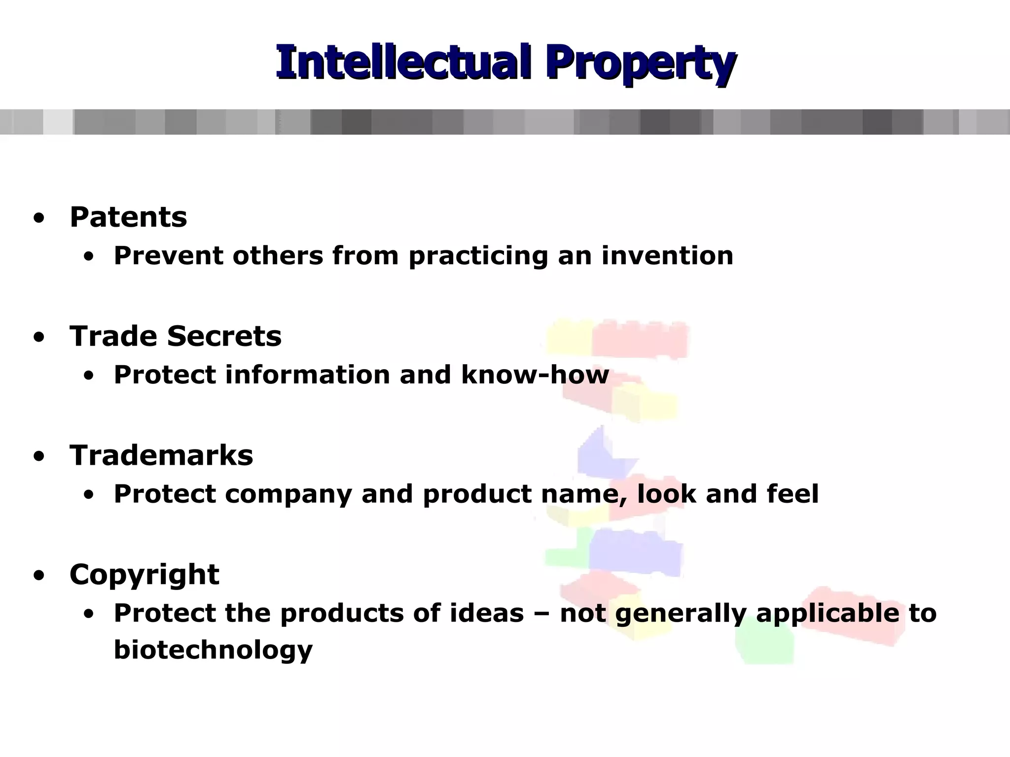 Functional Overview of the Biotechnology Industry | PPT