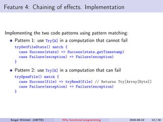 Functional programming-advantages | PDF