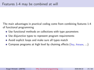 Functional programming-advantages | PDF