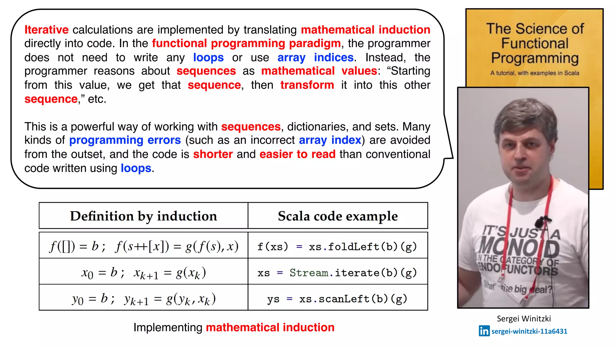 The Functional Programming Triad of fold, scan and iterate | PPT