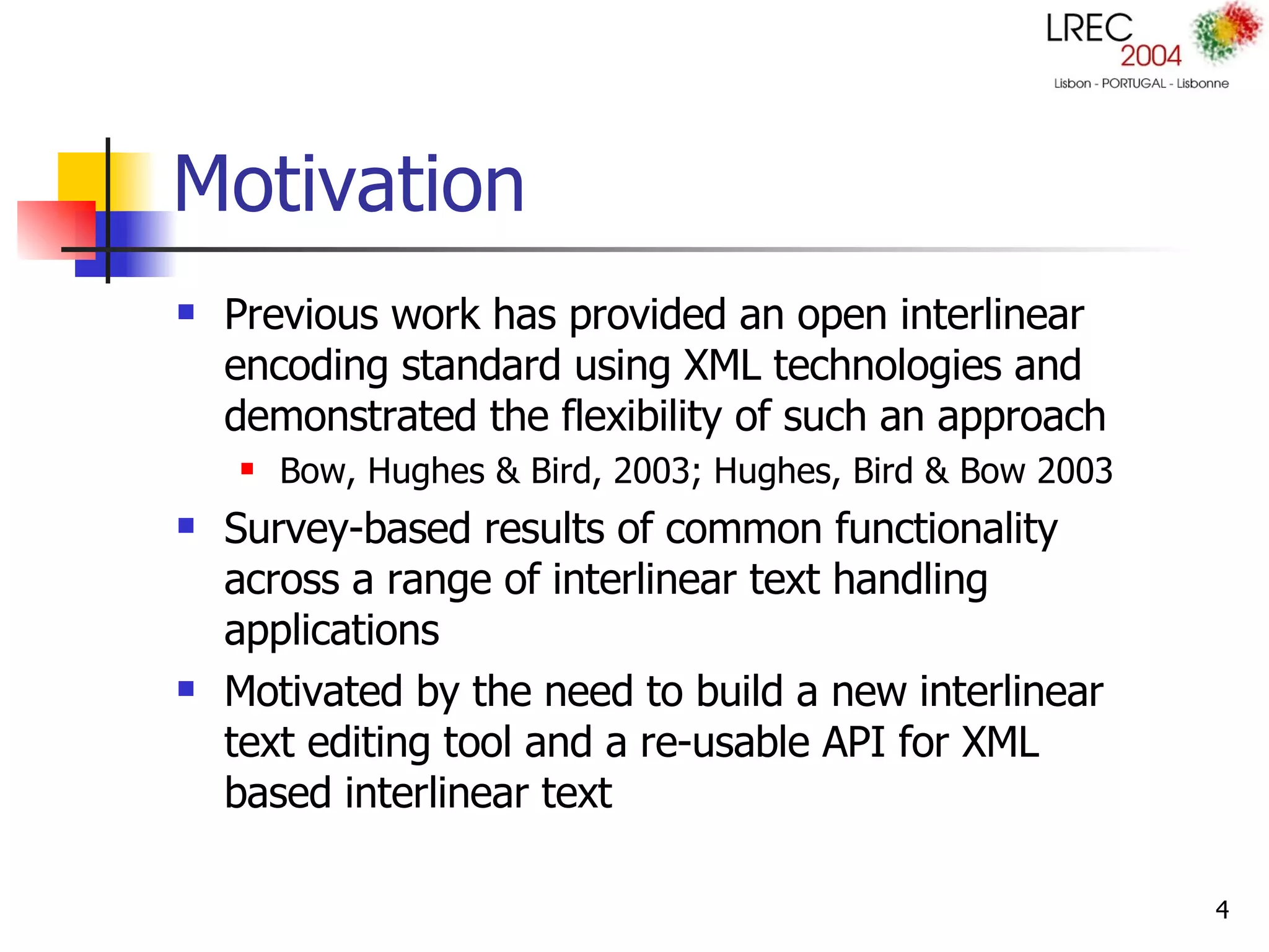 Functional Requirements for an Interlinear Text Editor | PPT