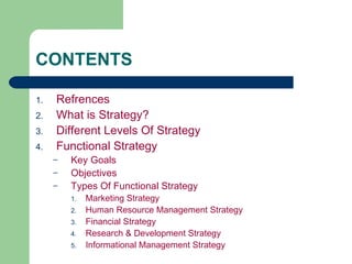 Functional Strategies | PPT