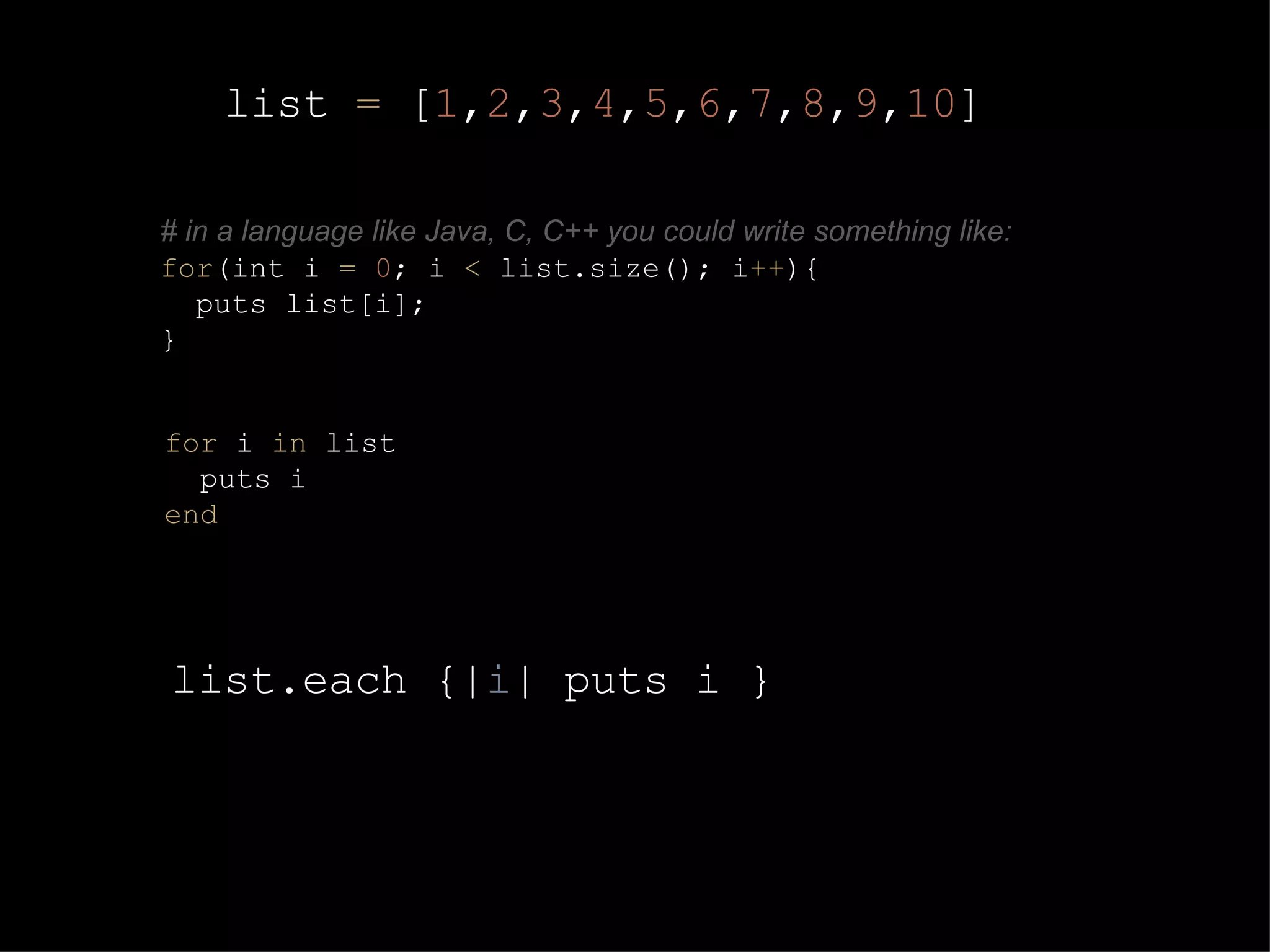 Functional techniques in Ruby | PPT