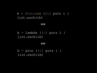Functional techniques in Ruby | PPT