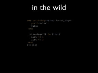 Functional techniques in Ruby | PPT