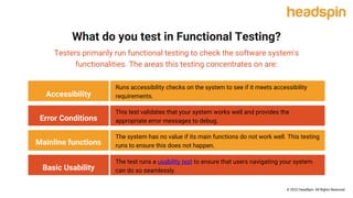 A Complete Guide to Functional Testing | PPT