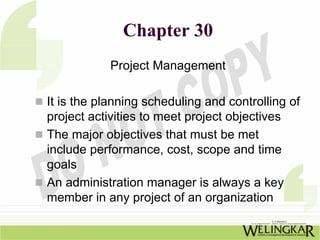 Fundamental of Project Management | PPT