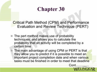 Fundamental of Project Management | PPT