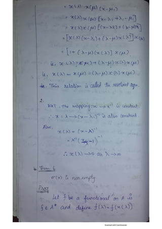 Functional analysis | PDF