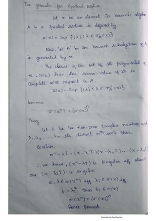 Functional analysis | PDF