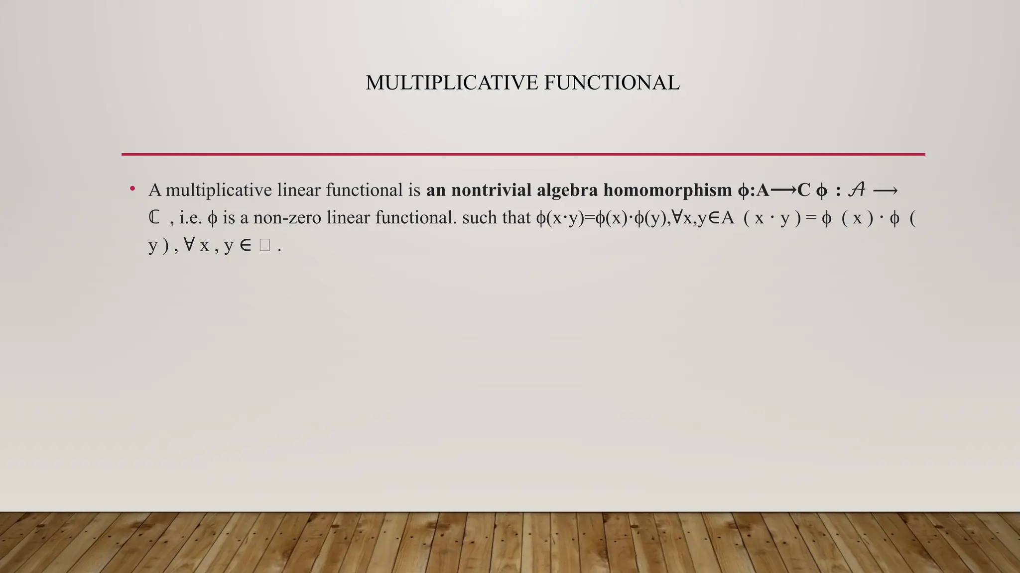 Functional Analysis Important Definitions ppt.pptx | Programming Languages | Computing