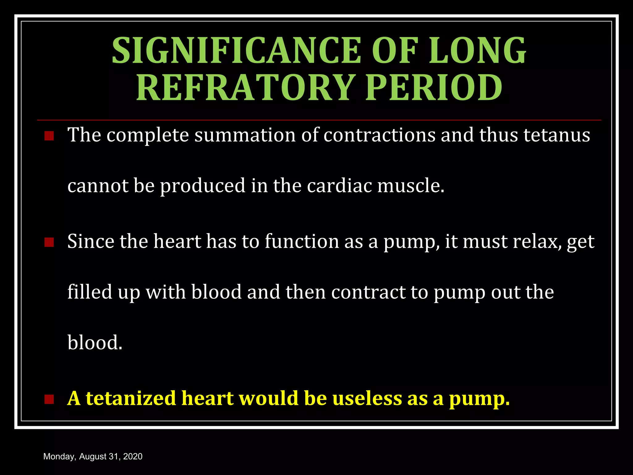 Functional anatomy and physiology of cardiac muscle | PPT