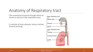 FUNCTIONAL ANATOMY AND PHYSIOLOGY OF DEGLUTITION, SPEECH, RESPIRATION ...