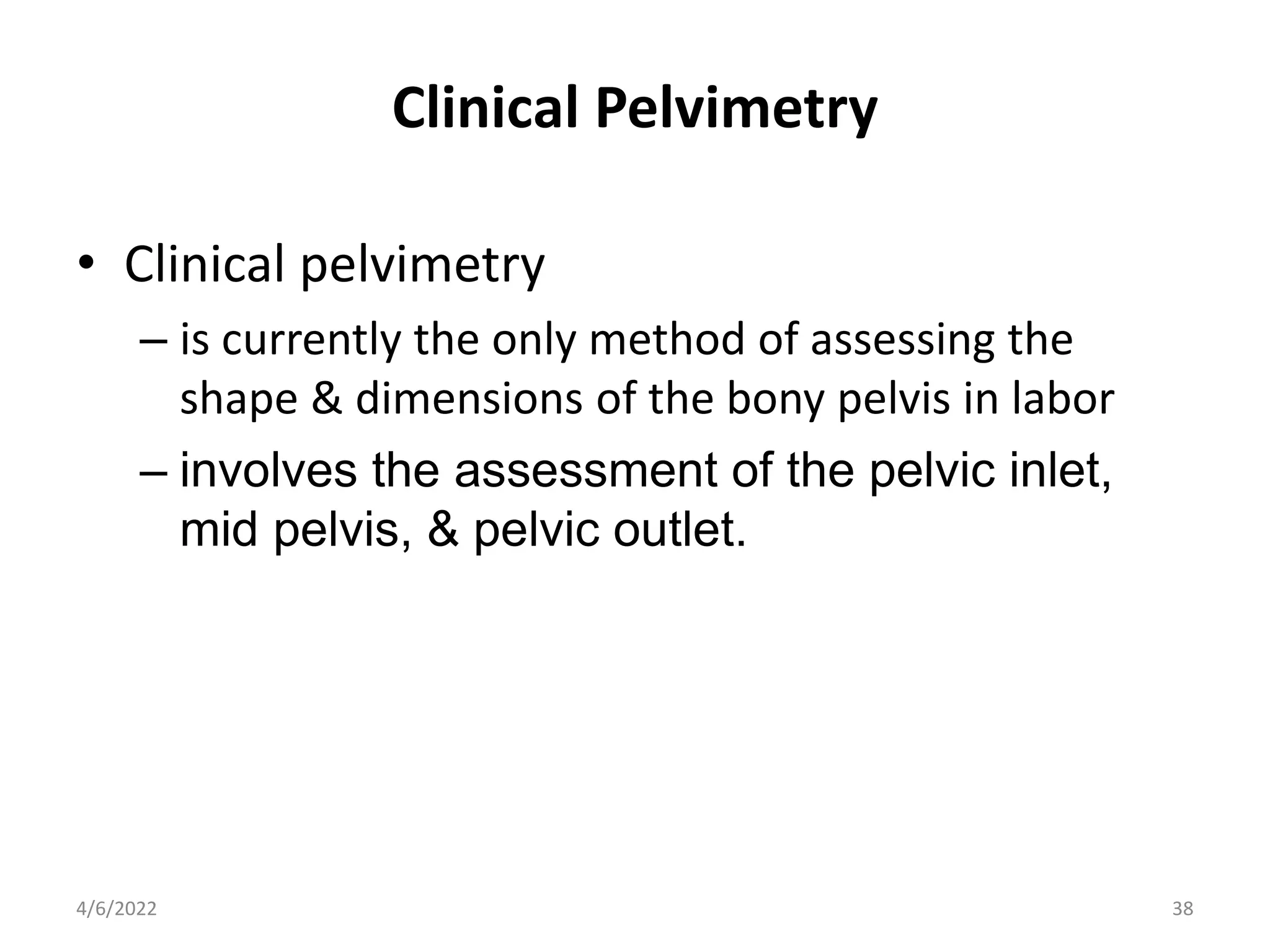Functional Anatomy of Female Pelvis and the Fetal Skull | PPTX