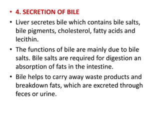 Functional anatomy of liver, functional anatomy of biliary system ...