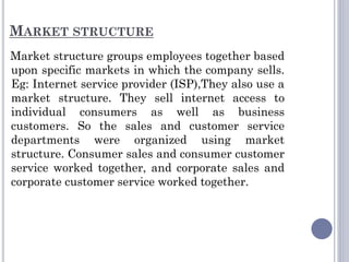 Functional and divisional strucure of an organisation | PPTX