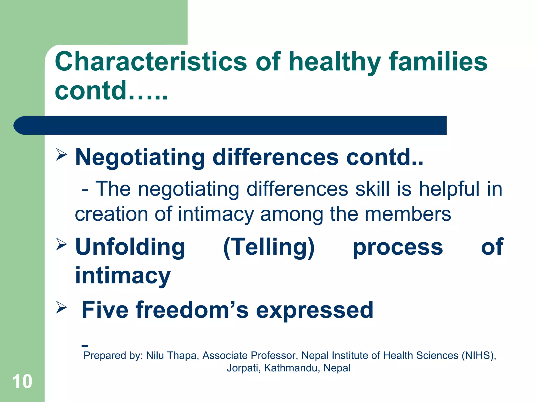 Functional and dysfunctional families | PPT