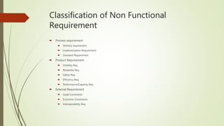Functional and non functional | PPTX