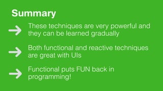 Functional and reactive u is gwt.create 2015 | PPT