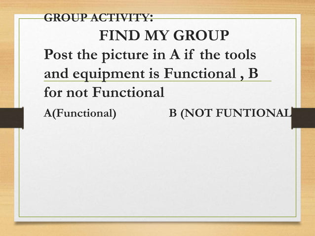 FUNCTIONAL ANF NON FUNCTIONAL TOOLS.pptx | Nail Care | Beauty