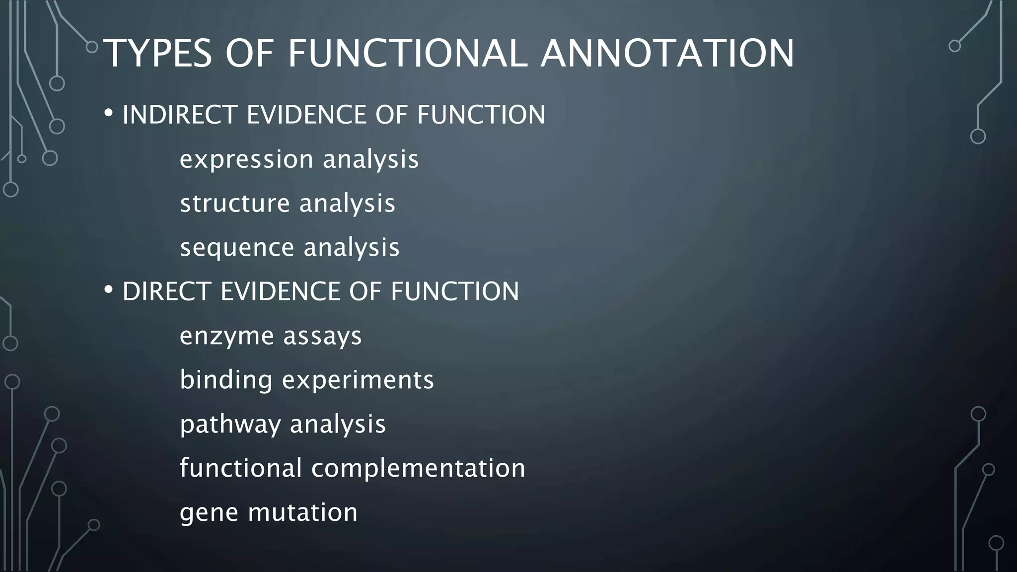 Functional annotation- prediction of genes.pptx
