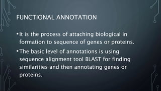 Functional annotation- prediction of genes.pptx