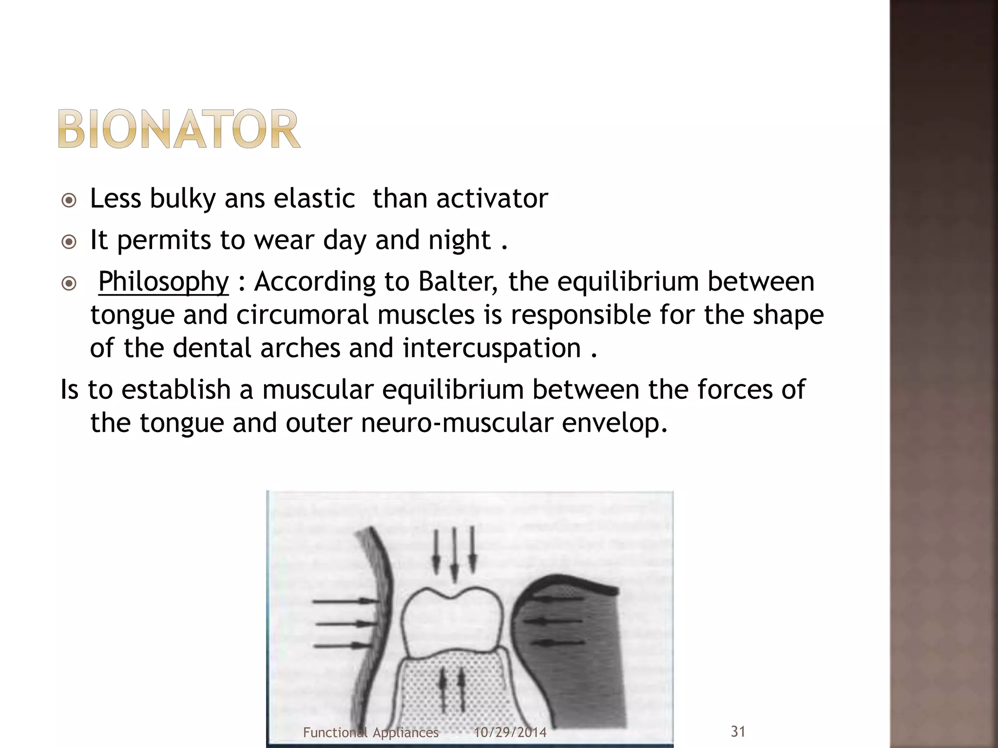Functional appliances | PPTX