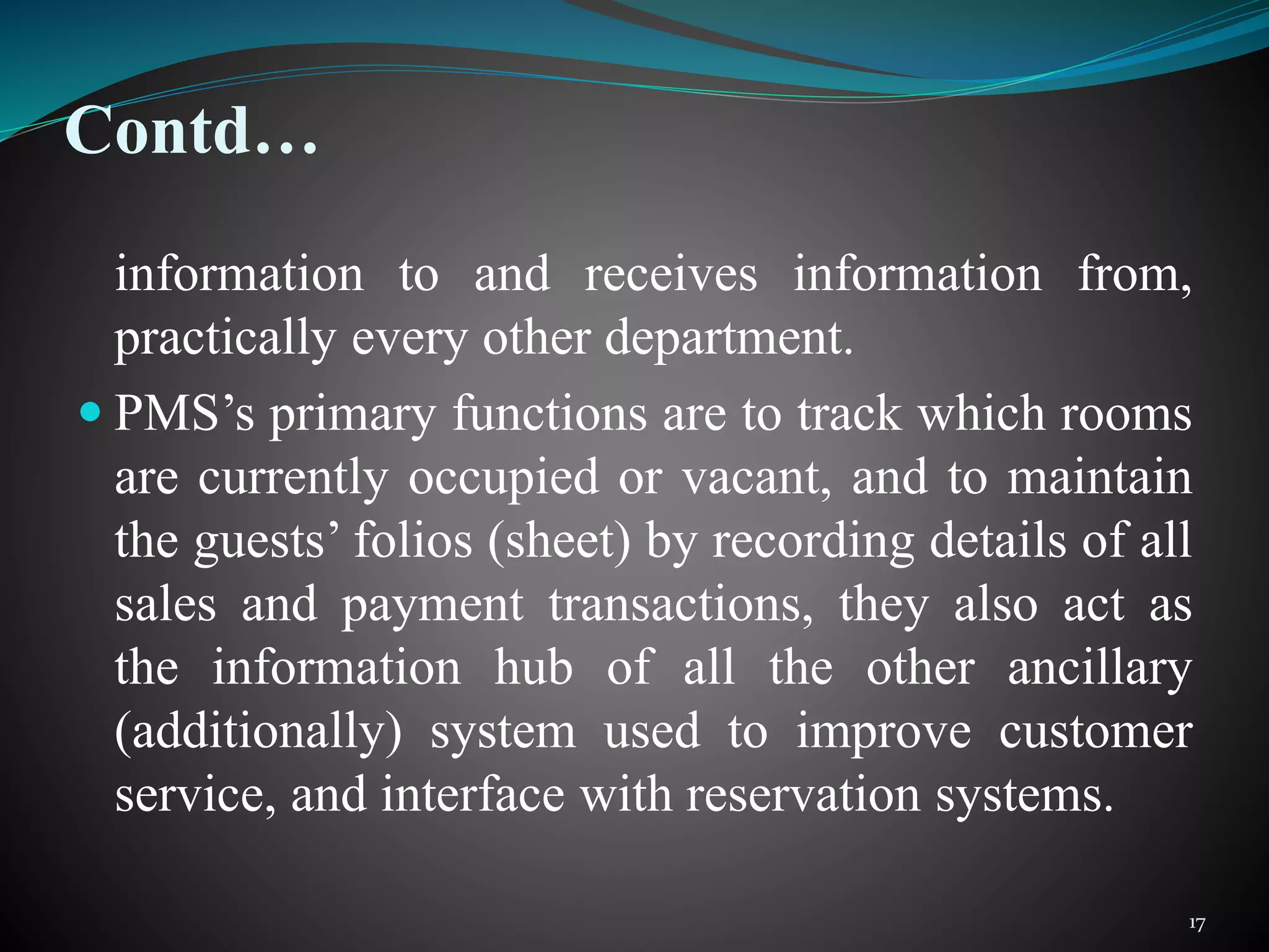 Functional applications of information system | PPT