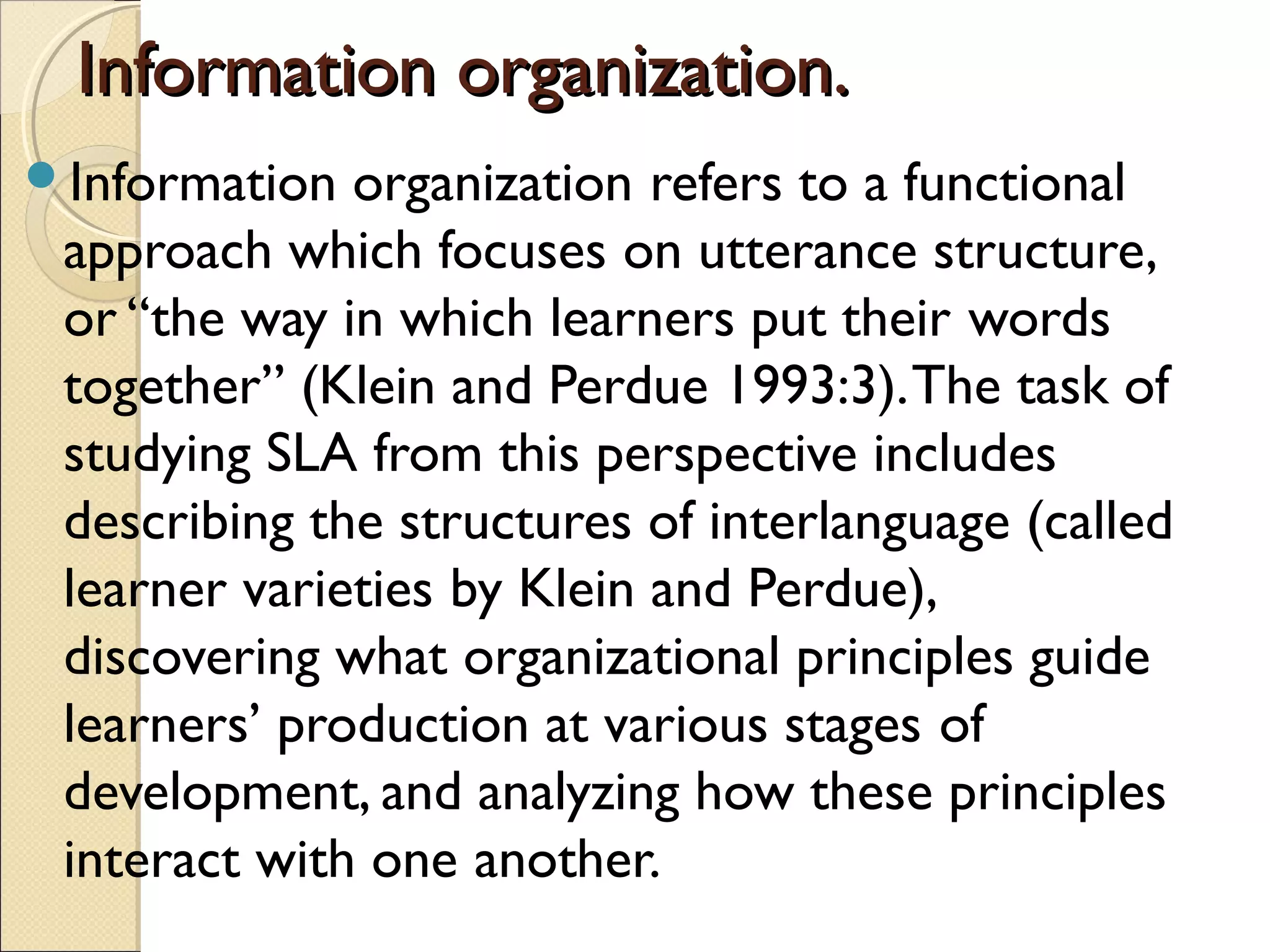 Functional approaches | PPT