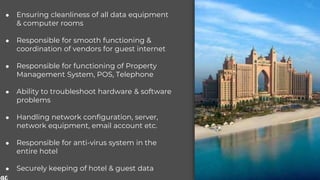 Classifying Functional Areas of the Hotel | PPTX