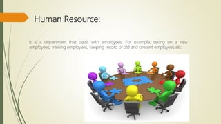 Functional areas of a business | PPTX