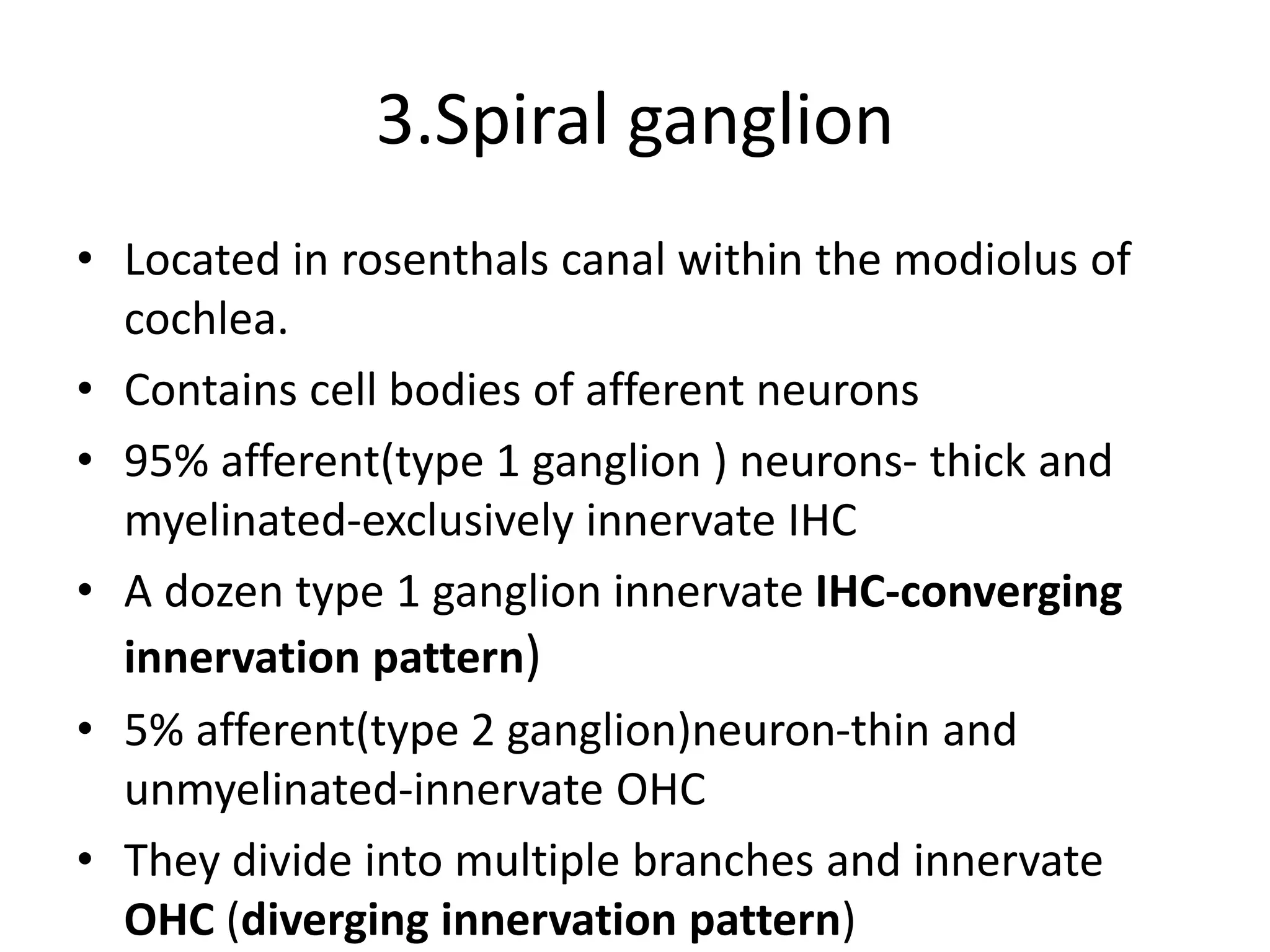 Functional aspects of cochlea | PPT