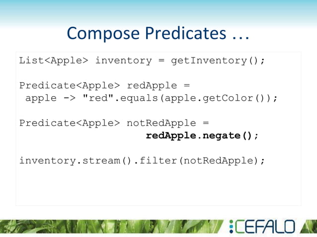 Functional aspects of java 8 | PPT