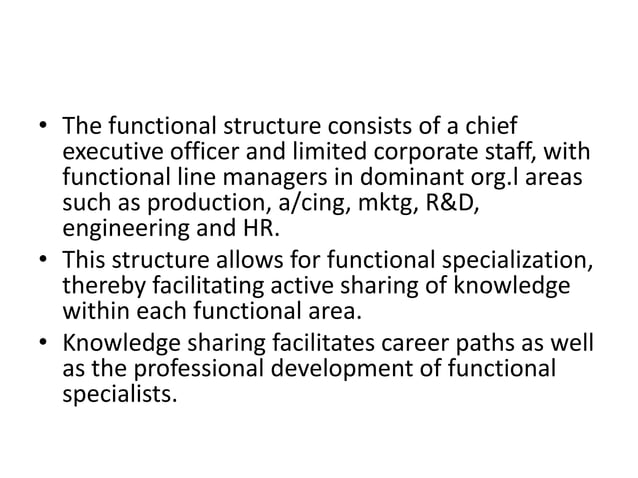 Functional aspects of structure (1) | PPT