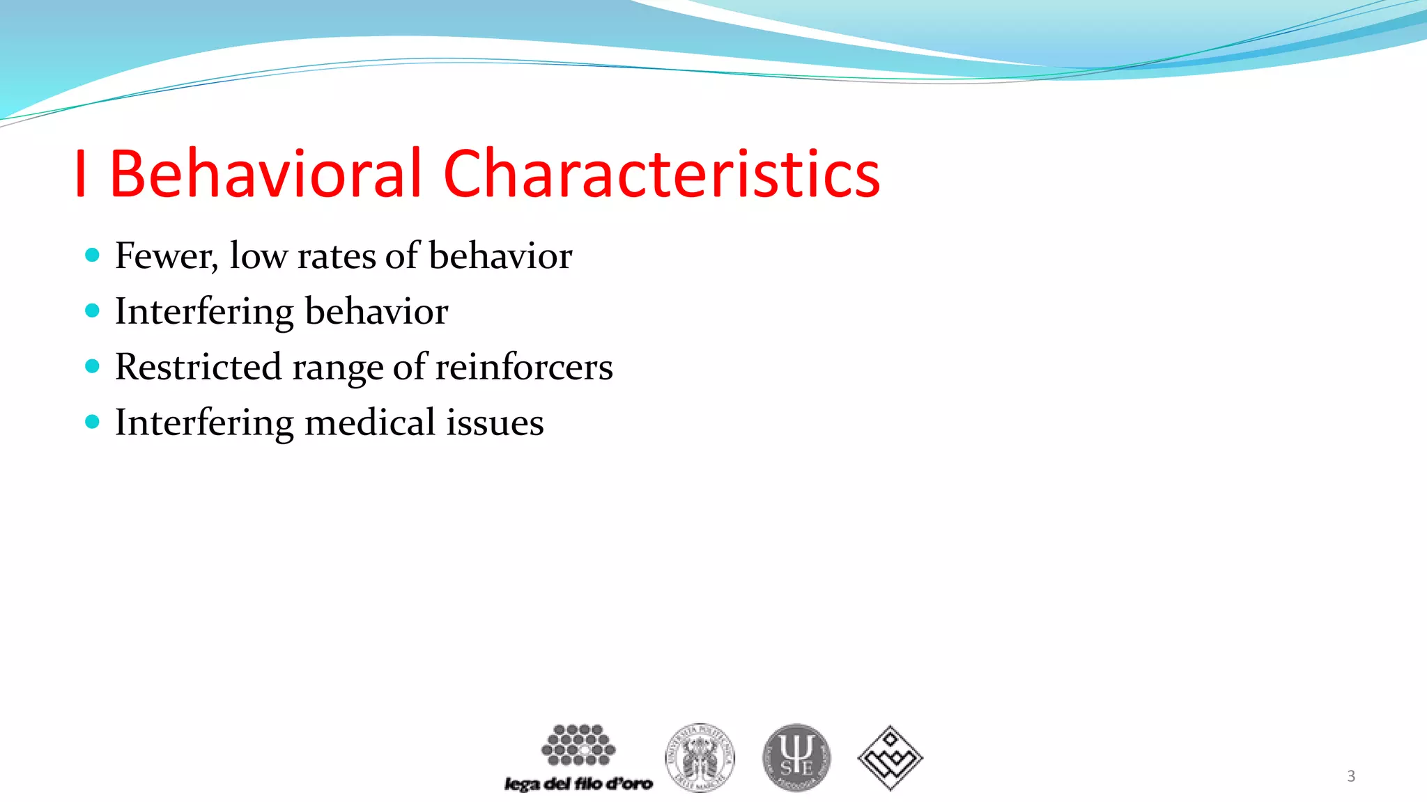 Prof. Peter Sturmey: Assessing the functions of problems behavior in ...