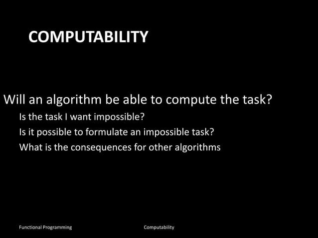 Computability, turing machines and lambda calculus | PPT