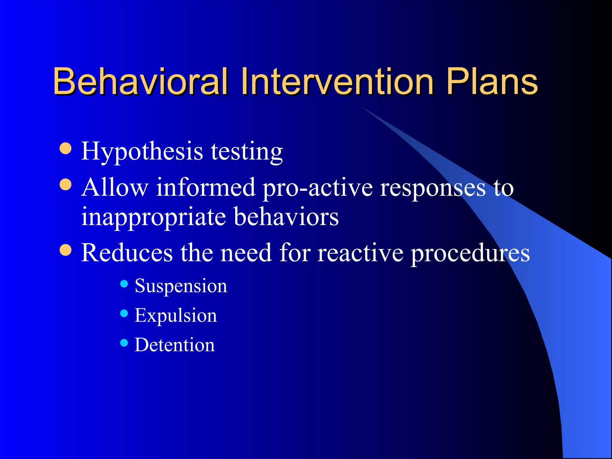 Functional Behavioral Assessments | PPT