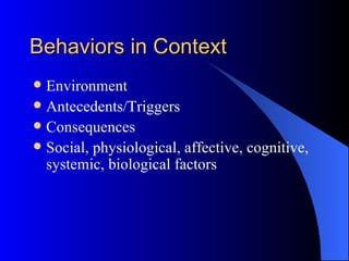 Functional Behavioral Assessments | PPT