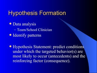 Functional Behavioral Assessments | PPT