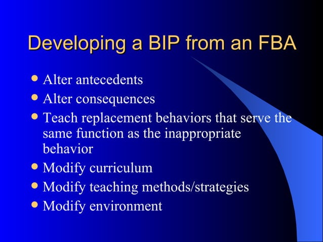 Functional Behavioral Assessments | PPT