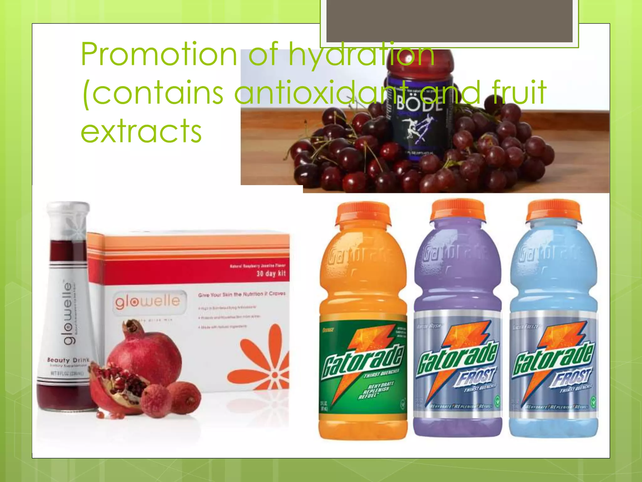 Functional beverages | PPTX