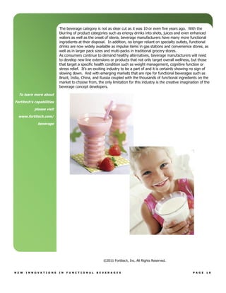Functional beverages final_eng | PDF