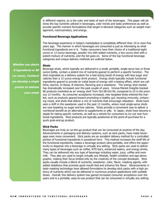Functional beverages final_eng | PDF