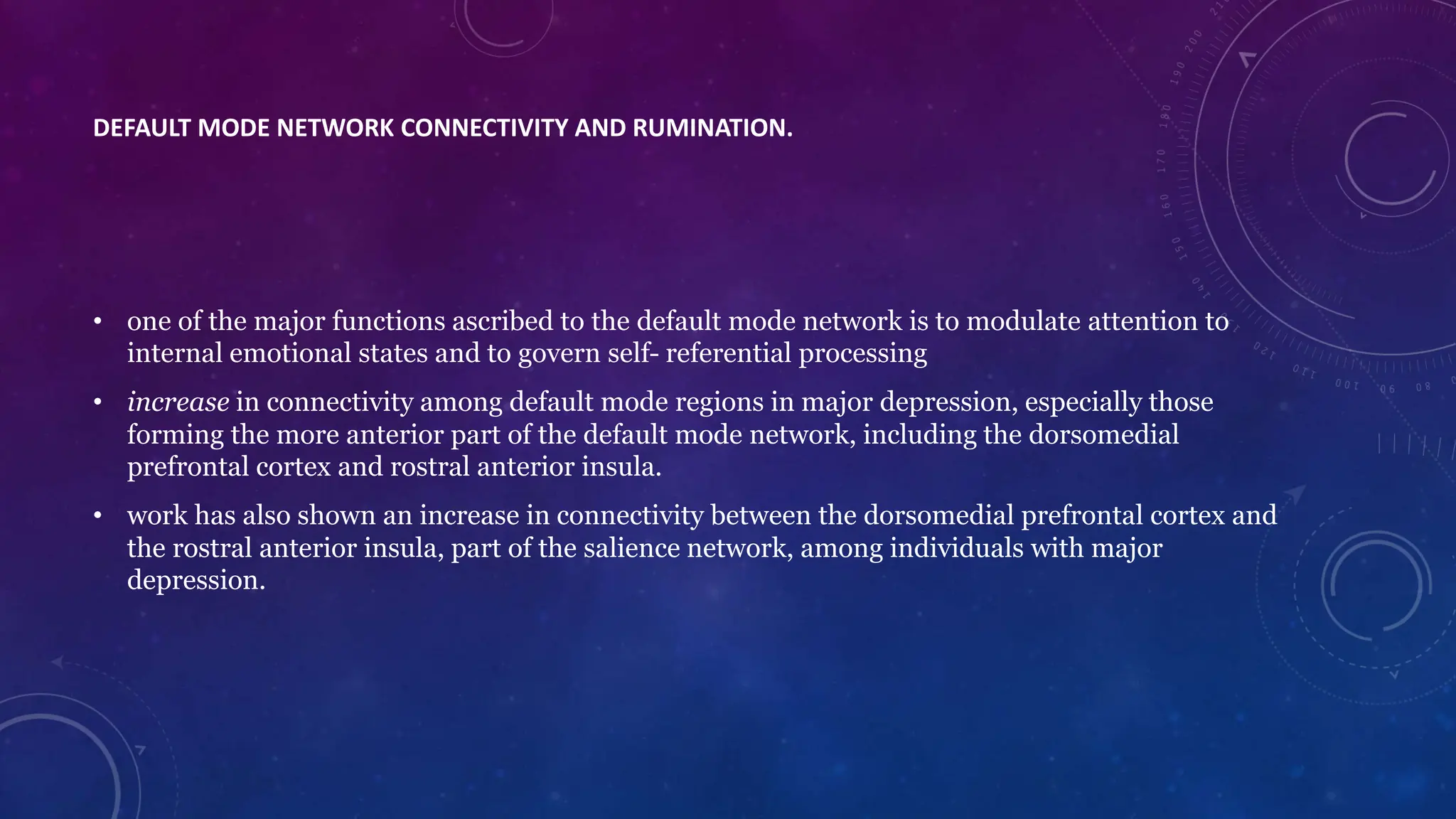 FUNCTIONAL BRAIN default mode, central executive network.pptx