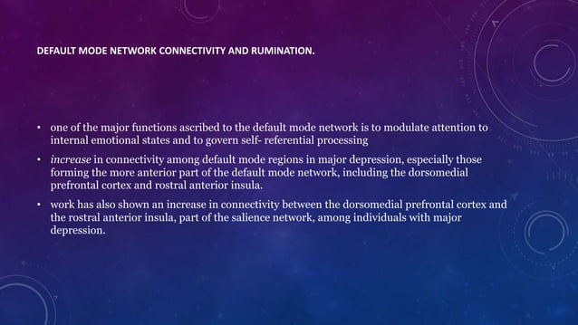 FUNCTIONAL BRAIN default mode, central executive network.pptx | Brain ...