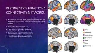 FUNCTIONAL BRAIN default mode, central executive network.pptx