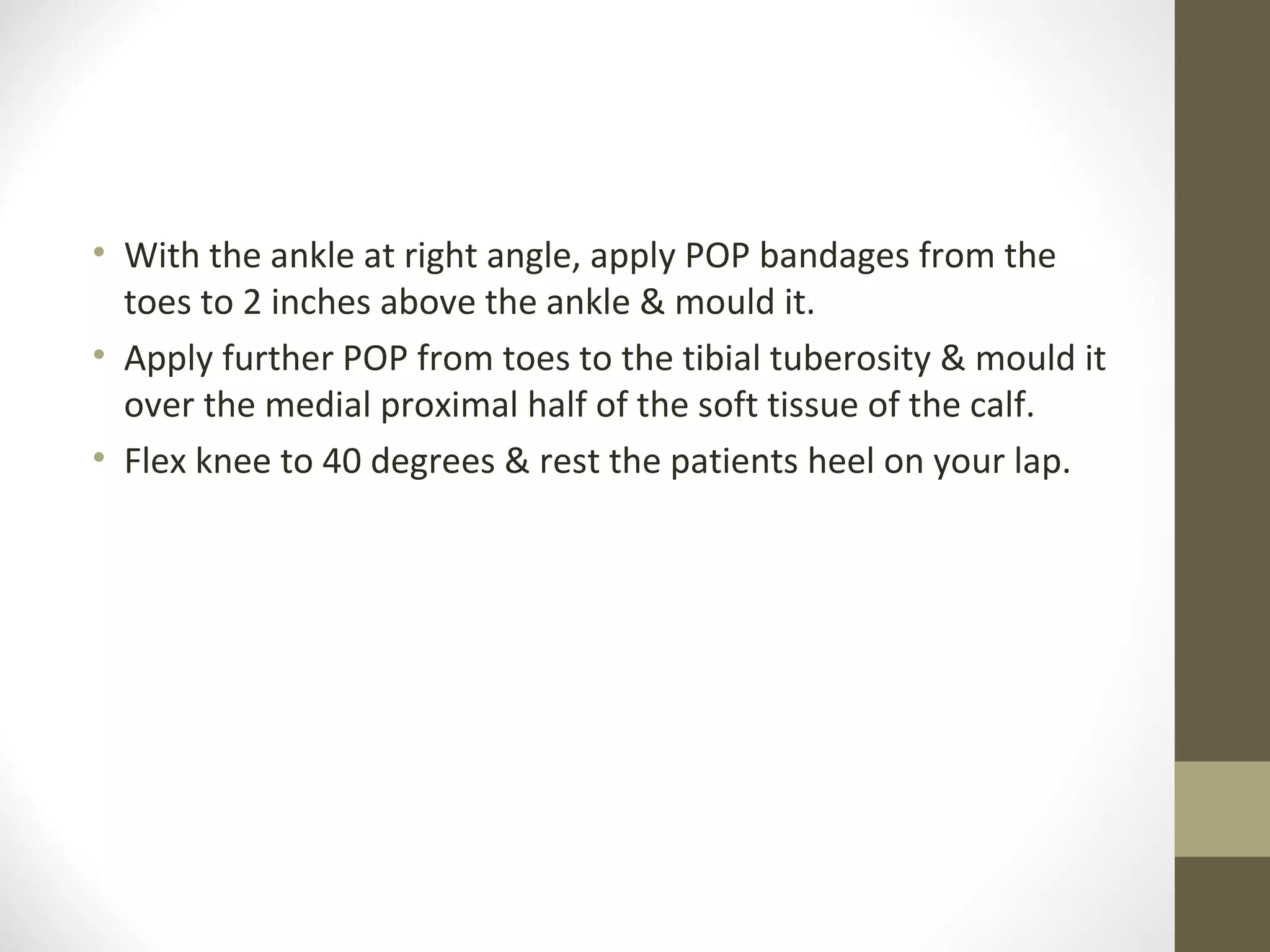 Functional cast bracing | PPT