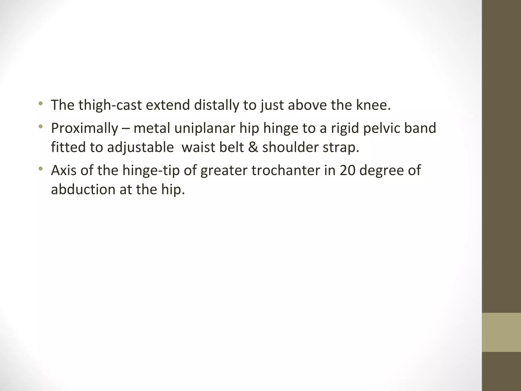 Functional cast bracing | PPT