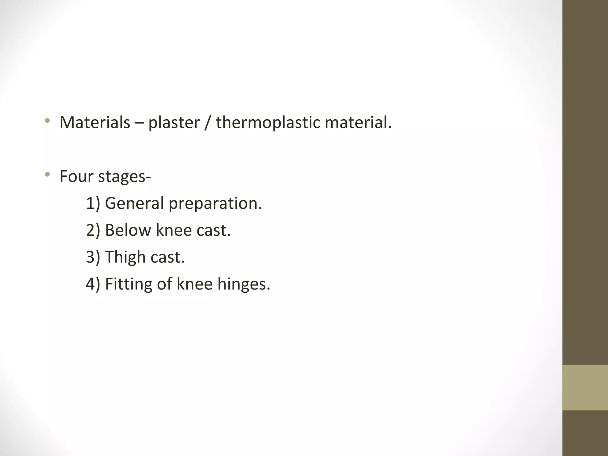 Functional cast bracing | PPT